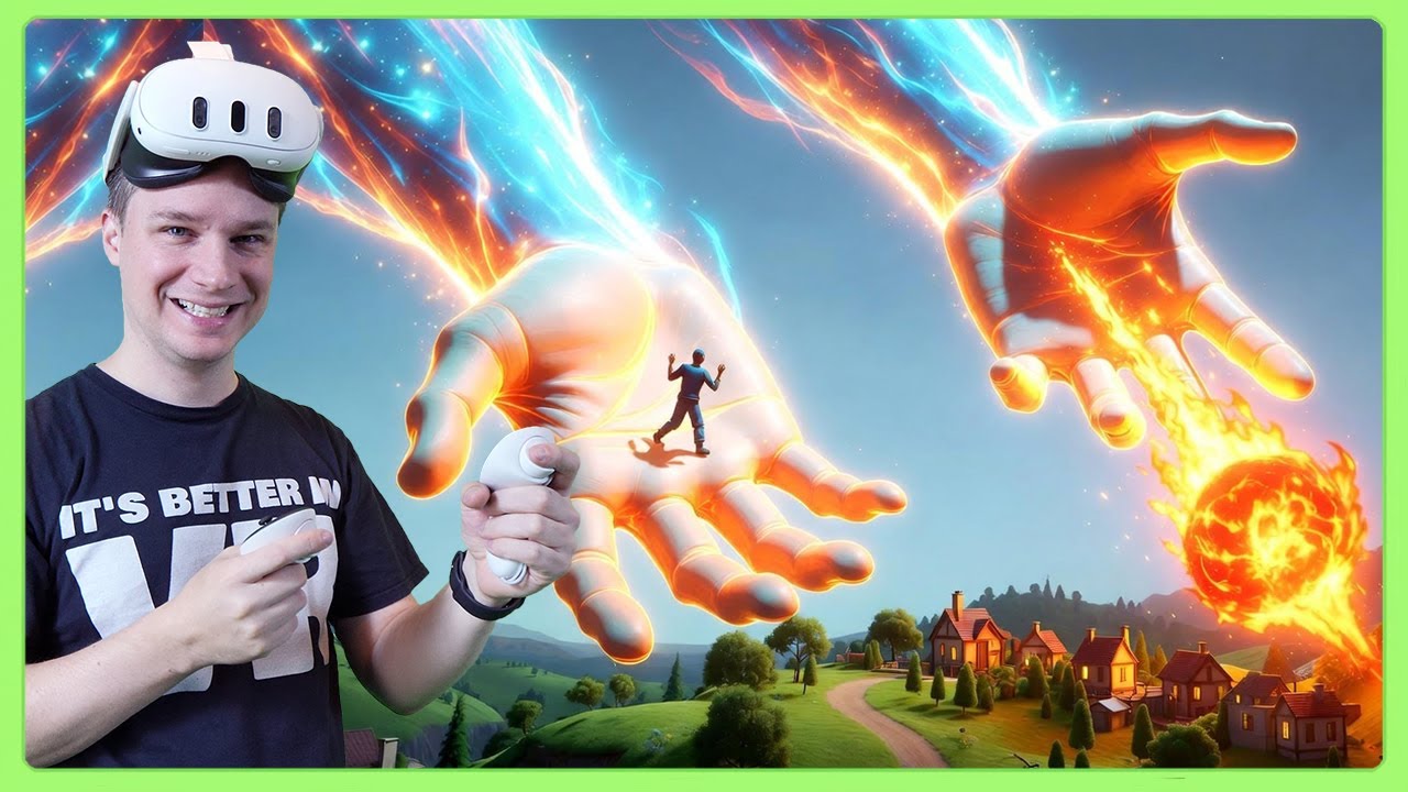 How to God (VR) Gameplay: The Black & White feeling on Quest? - YouTube