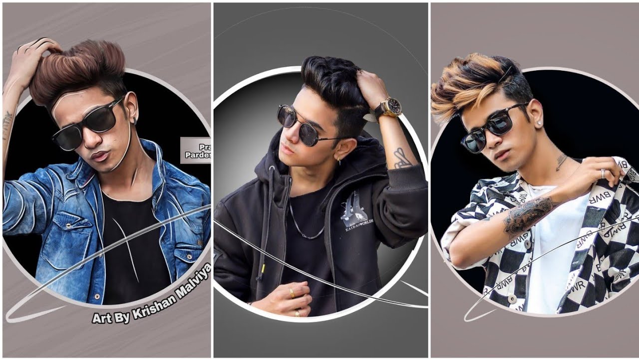 Professional 3D Profile photo Editing In PicsArt | 3D Portrait Dp ...