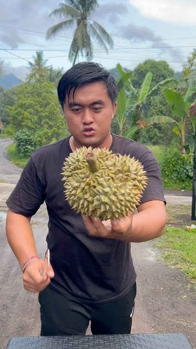 Durian montong berat 1,5 kilo #doniartawan - YouTube