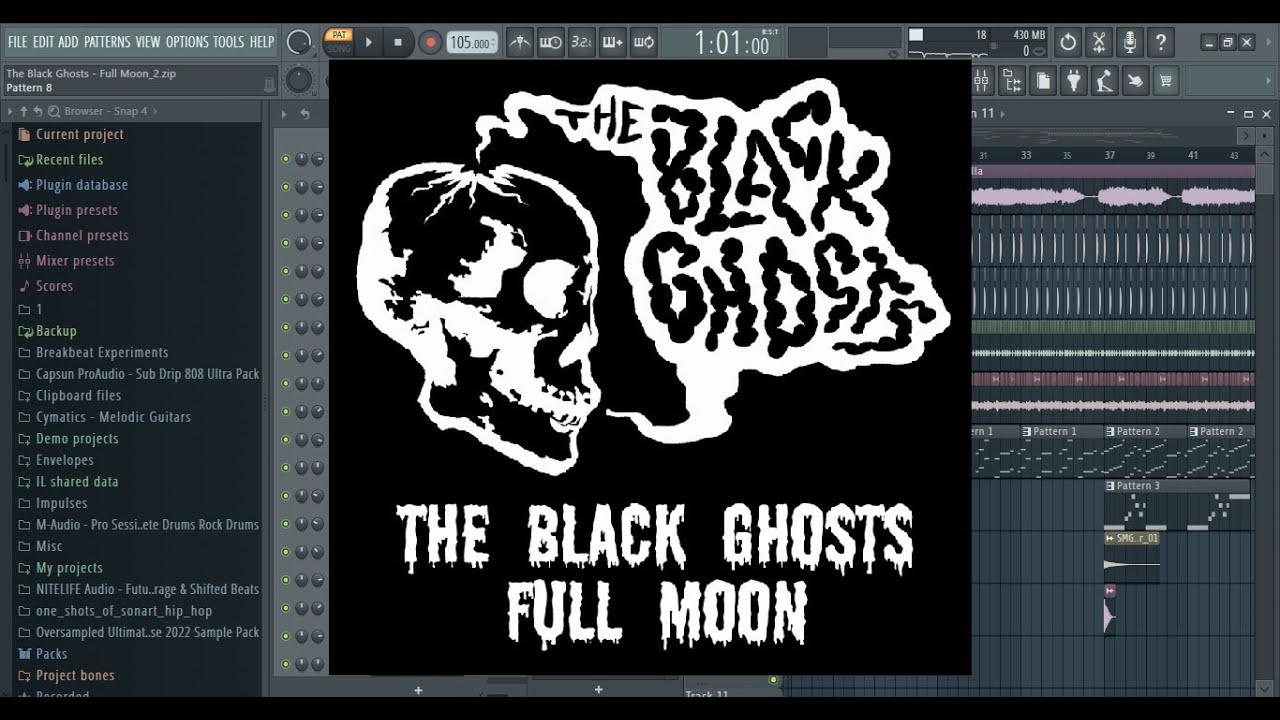 The Black Ghosts – Full Moon FL Studio #theblackghosts #fullmoon - YouTube