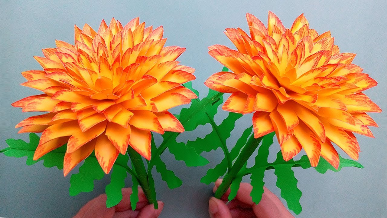 How To Make Beautiful Flower With Paper Very Easy Paper Flowers How To Make Beautiful Flower With Paper Very Easy Paper Flowers