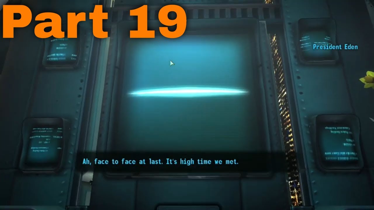 Fallout 3 Playthrough - Part 19: President Eden & the Enclave - YouTube