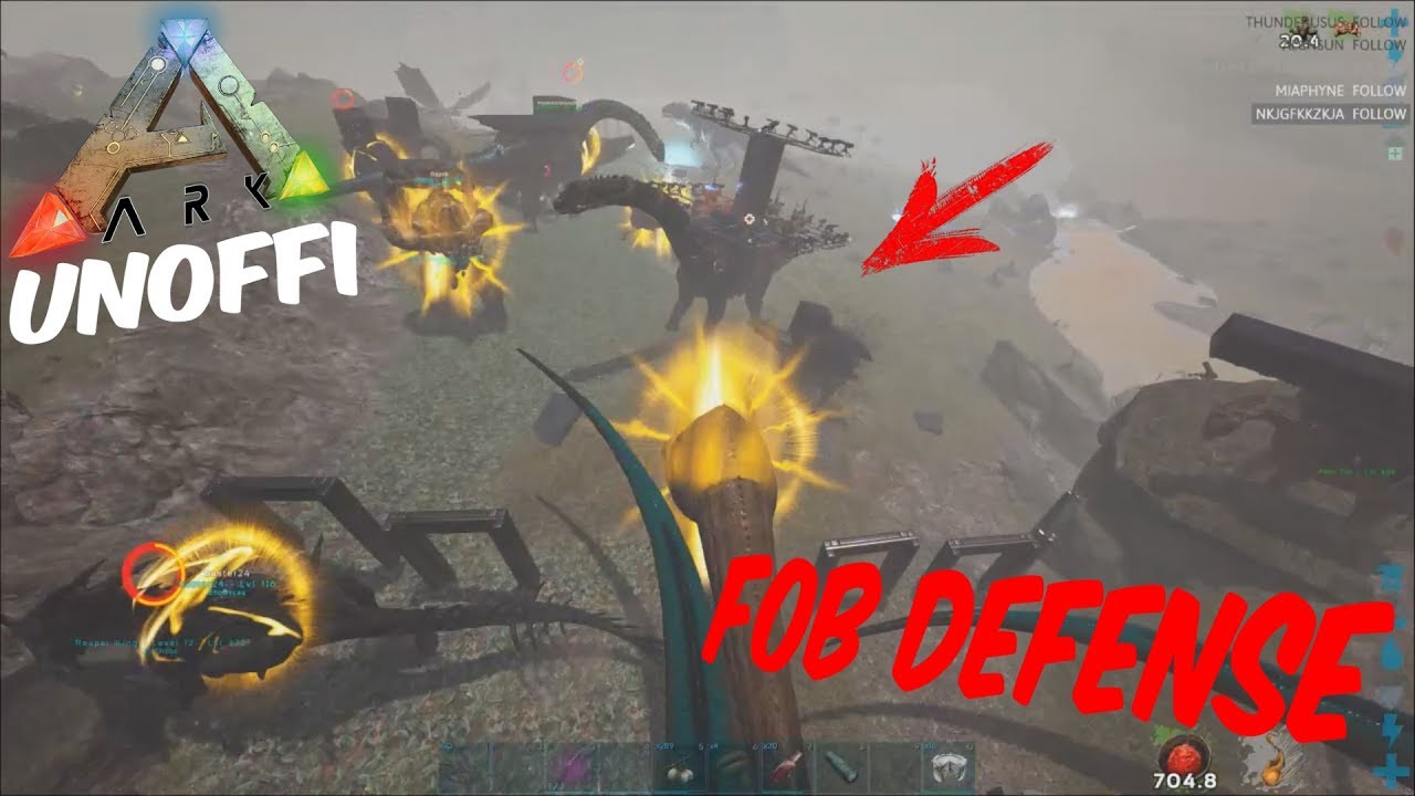 ARK UNOFFI | FOB DEFENSE | 20v50 | TEIL 2 von 2 | ARK WILDFIRE - YouTube