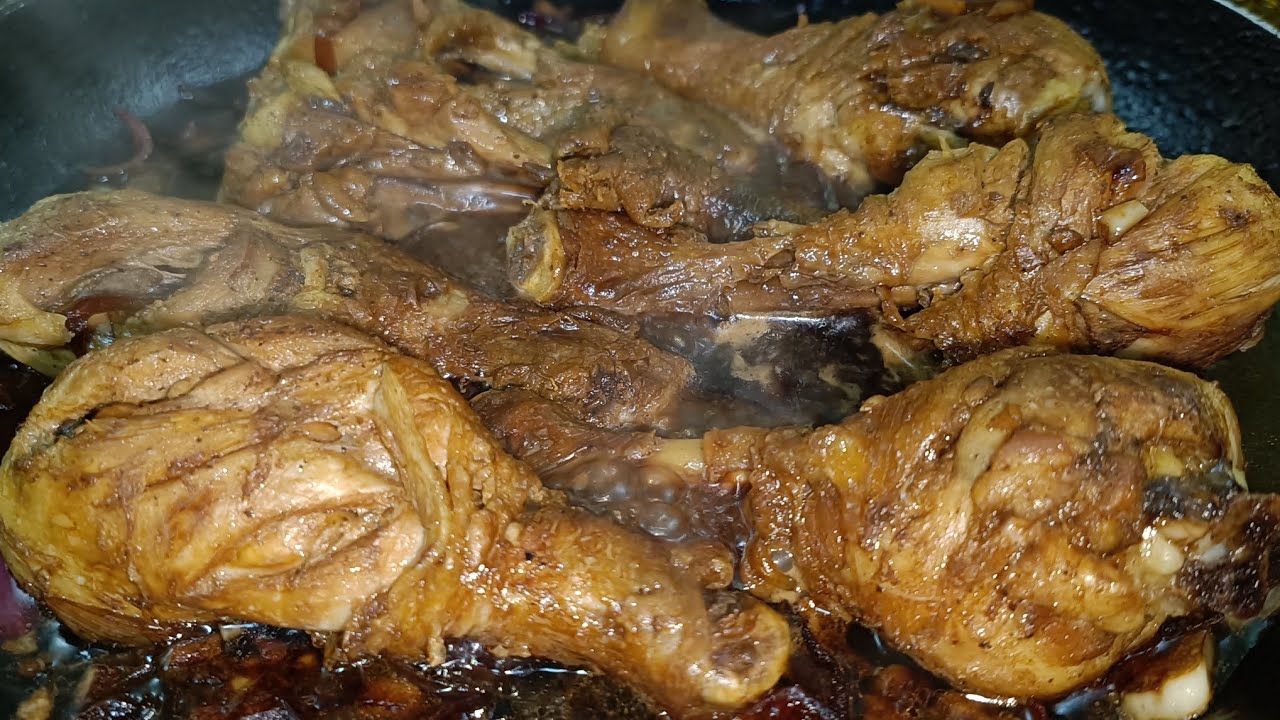 Pritong Manok sa Adobo na may kalamansi..#pachamba #pinoyfood #adobo ...