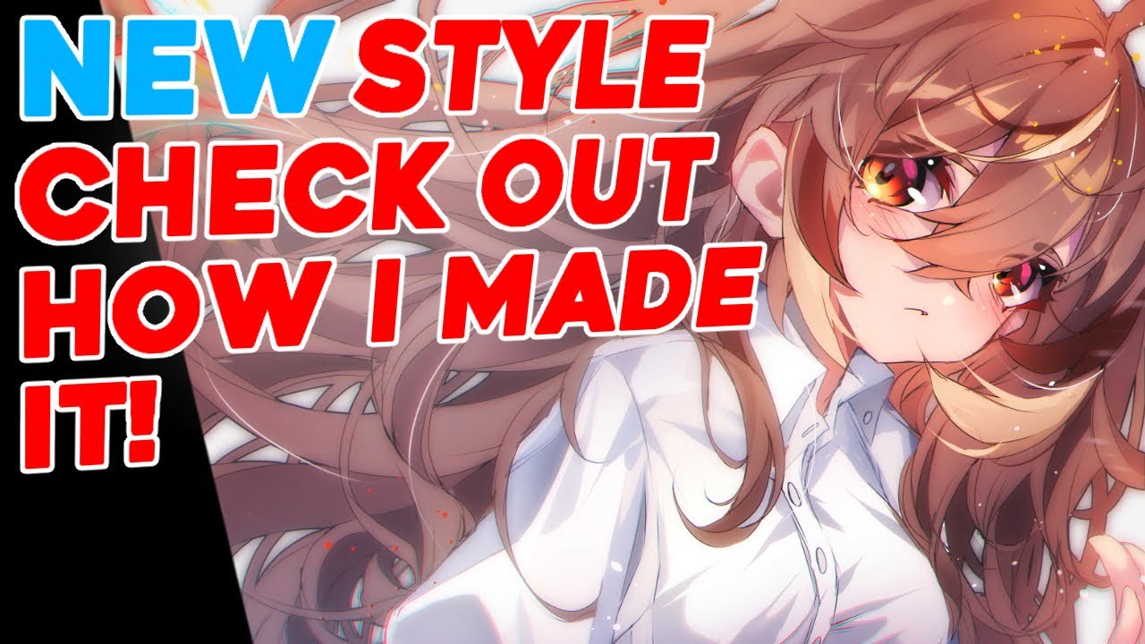New Art Style! My Comments On How I Made It! [HOLOLIVE] [ART PROCESS ...