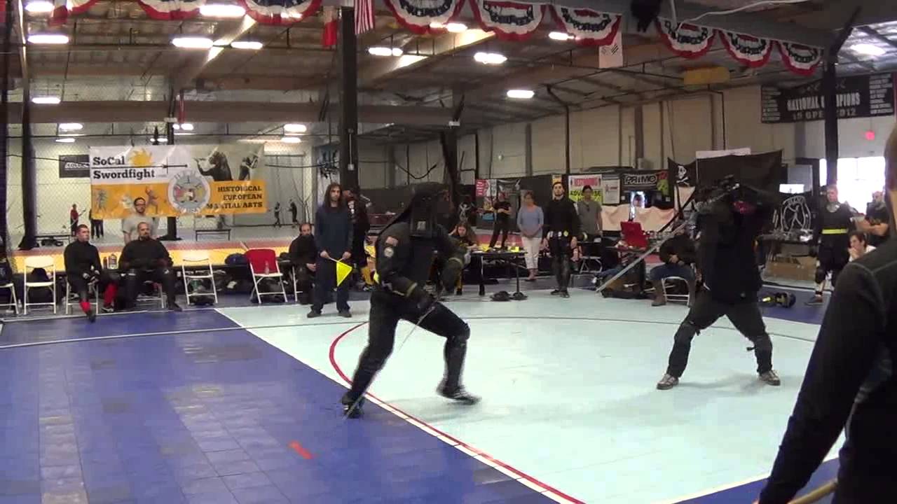Kevin DuVall and Jake Norwood SoCal Swordfight 2014 - YouTube