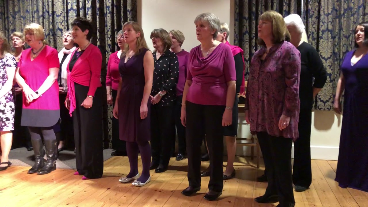 Andover Ladies Choir Sing The Prayer - YouTube