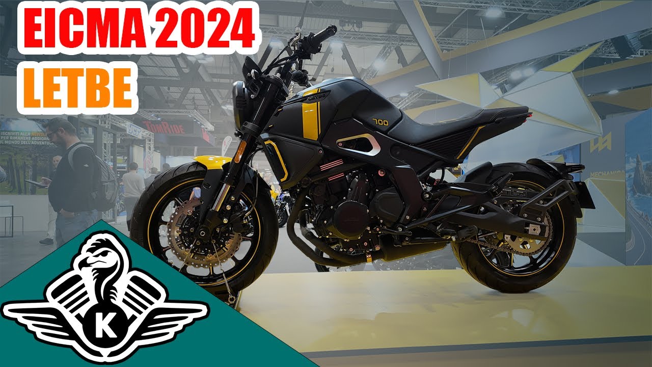 Letbe at EICMA 2024 - All Letbe motorcycles for 2025 - YouTube