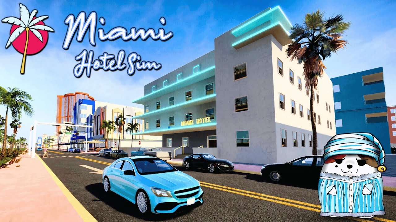 Miami Hotel Simulator Early First Look! | New upcoming Hotel Sim! - YouTube