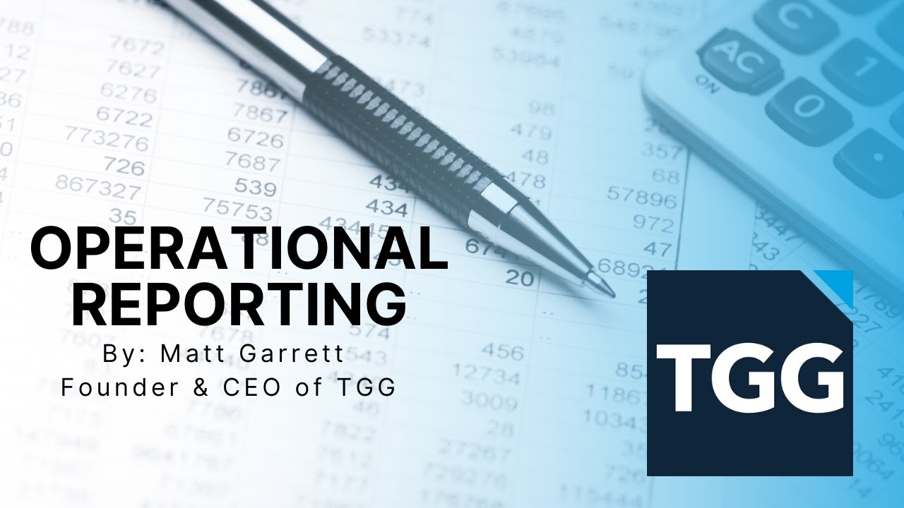 Operational Reporting - YouTube
