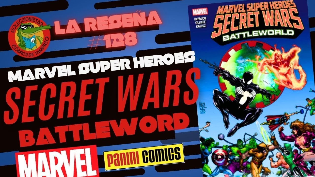 MARVEL SUPER HEROES SECRET WARS Battleword Retropick PANINI México La ...