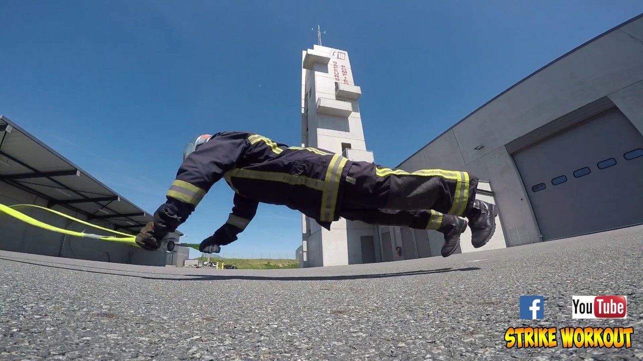 WORKOUT POMPIER - YouTube