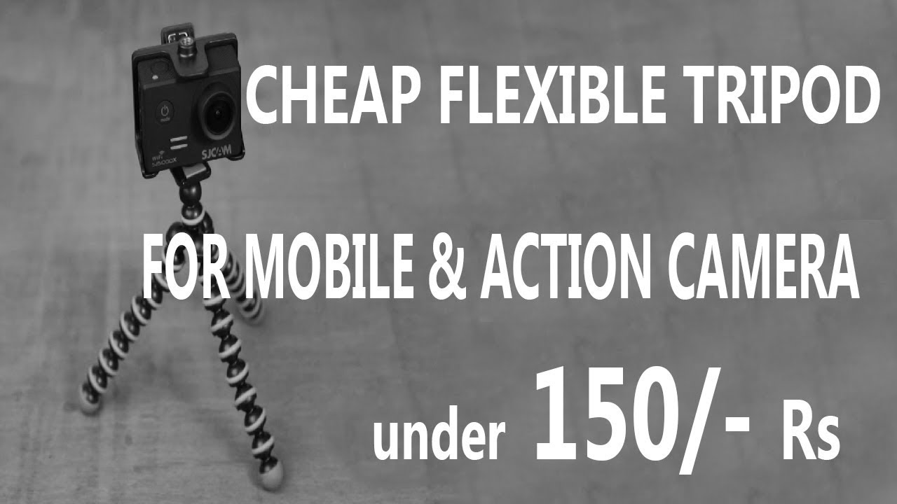 Mini Octopus style Flexible tripod for Mobile and Action cameras ...