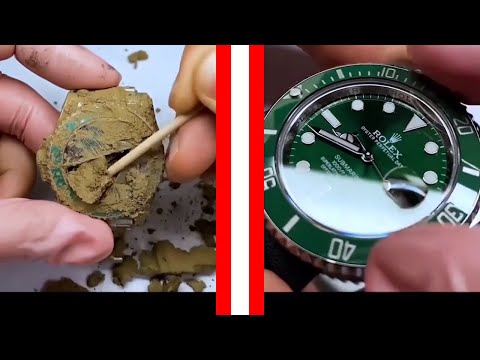 Restoration of Rolex Watch | Restoration of a Broken Rolex ...