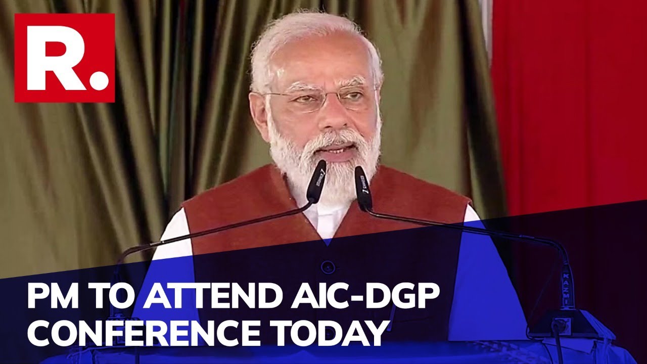 PM Modi To Attend AIC- DGP Conference In Delhi; Cyber Security, Cross ...