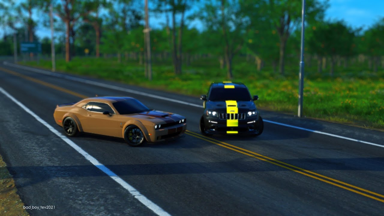 The Crew® 2 POV CUTING UP IN TRAFFIC IN @Quan SRT HELLCAT AND ...