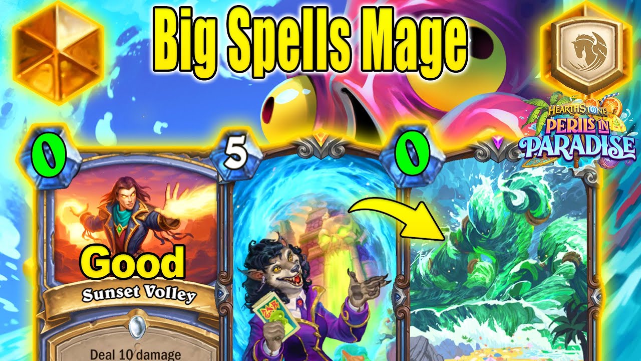 87% Winrate Most Broken Big Spell Mage Deck I've Ever Seen Perils in ...