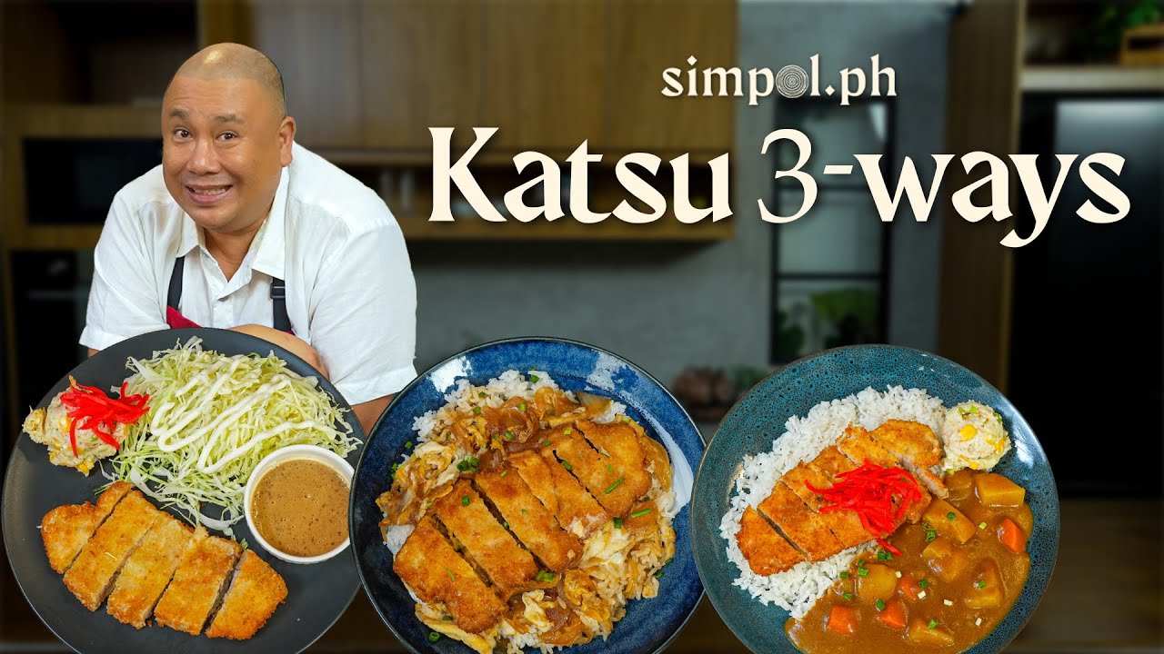 Katsu 3-Ways | Tonkatsu, Katsu Curry, and Katsudon Easy Recipes by Chef ...