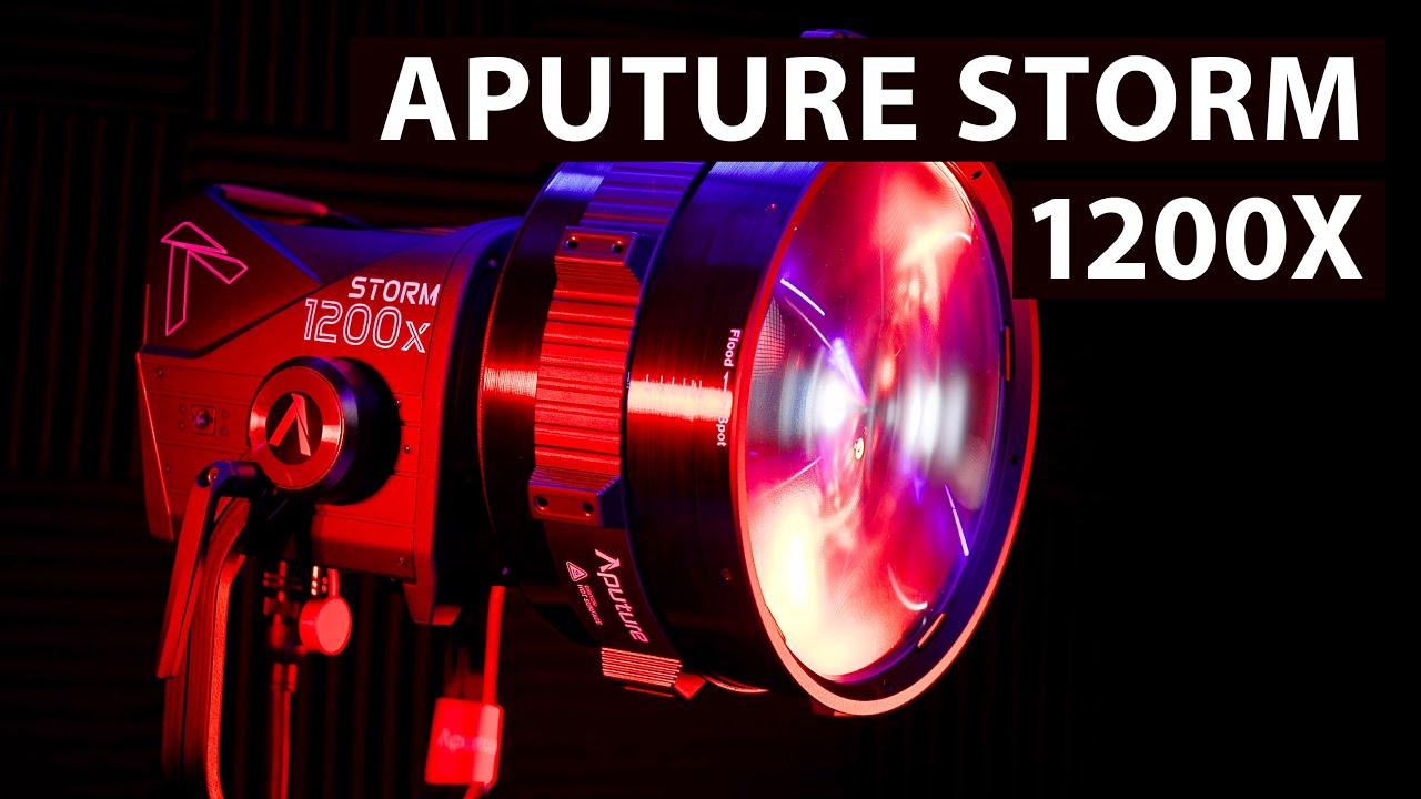Полный обзор Aputure Storm 1200X. Да, он может работать в RGB режиме ...
