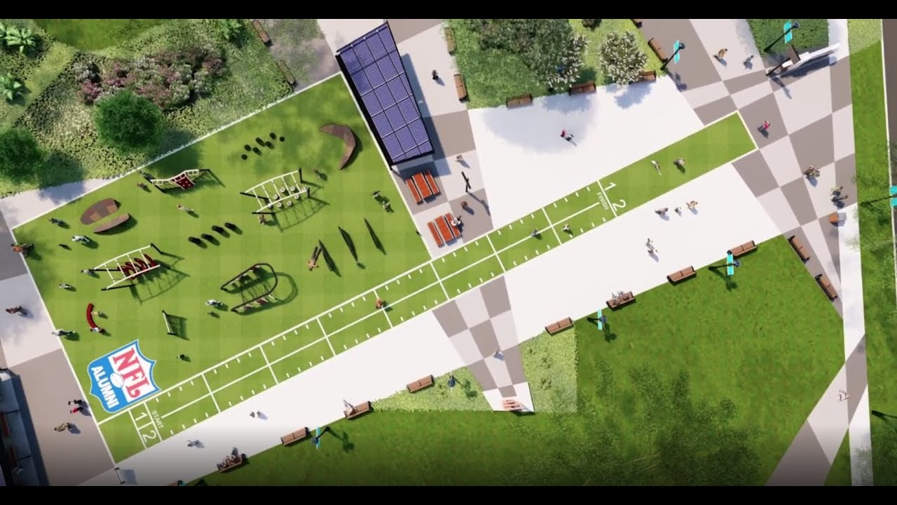 GameTime Challenge Course Groundbreaking in Tampa, Florida with NFL ...