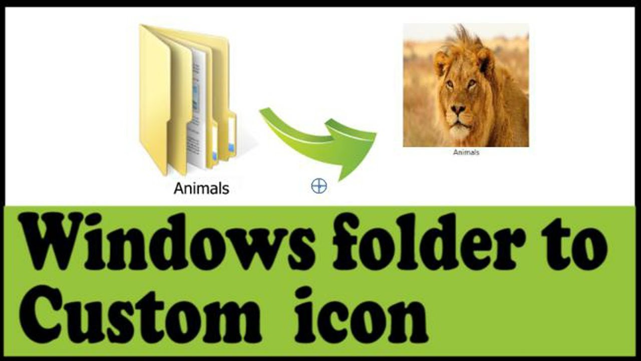 How To Change Folder Icon in Windows | windows folder | folder icon ...