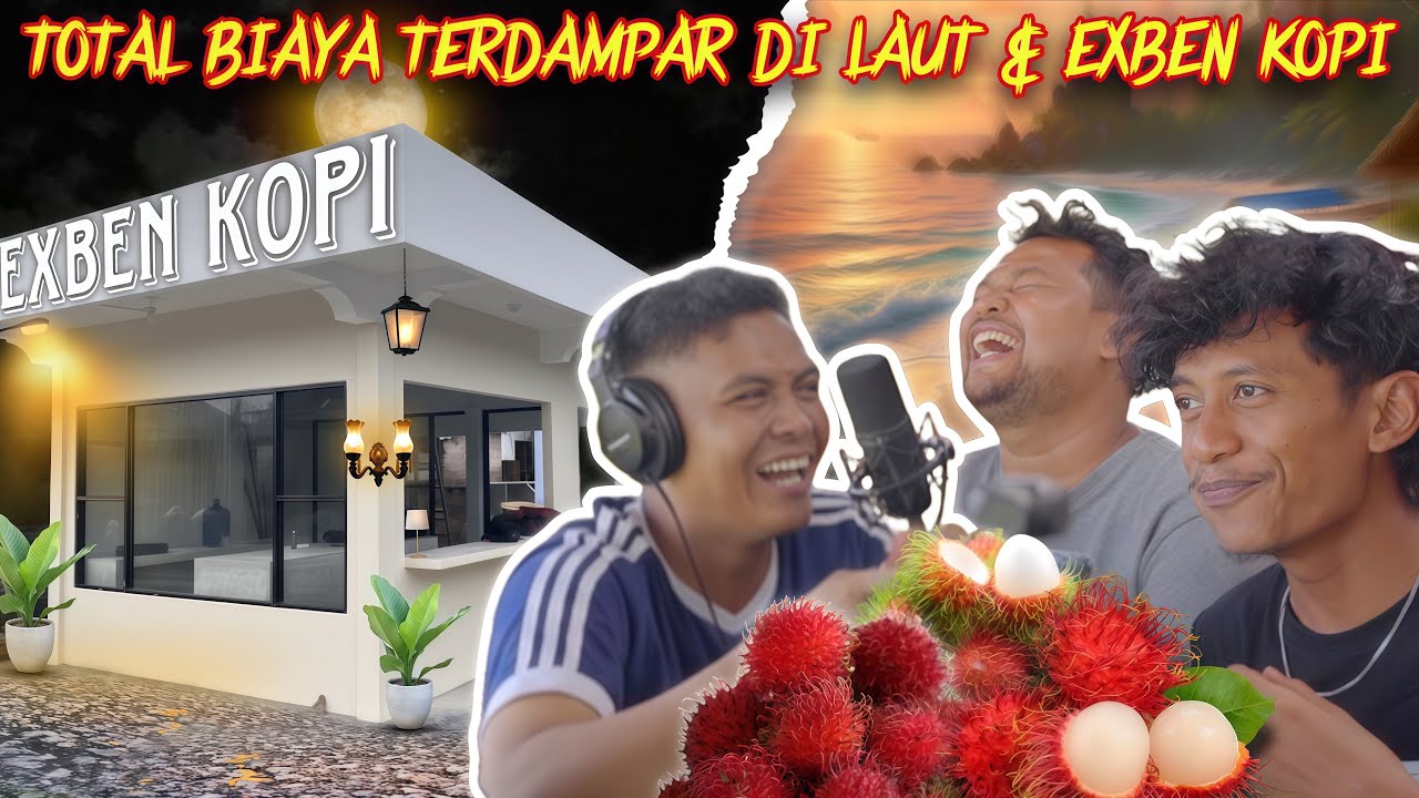 CERITA TERDAMPAR 3 HARI KENA BADAI LAUT! TOTAL BIAYA KAPAL & RENOVASI ...