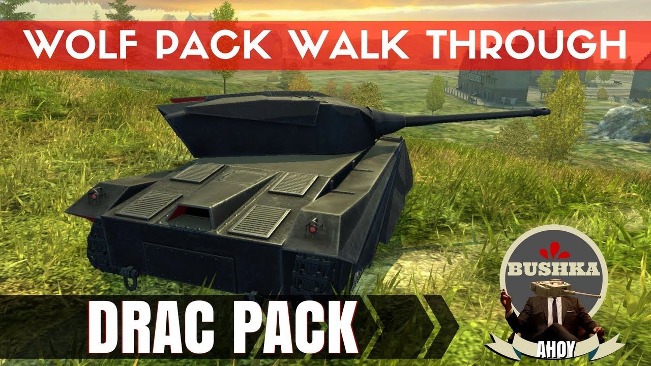 Wolf Pack in Drac with Voice Coms World of Tanks Blitz - YouTube