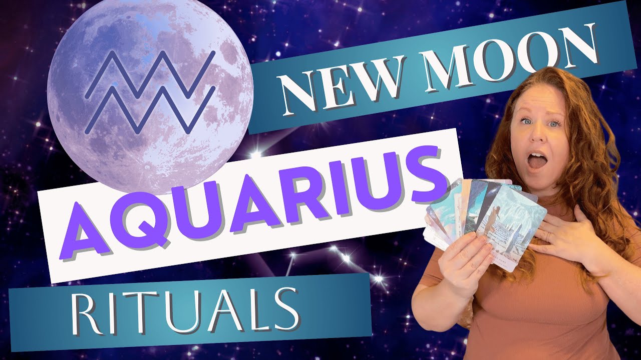 Aquarius New Moon | Spirituality and Setting goals | Lunar Phases Guide ...