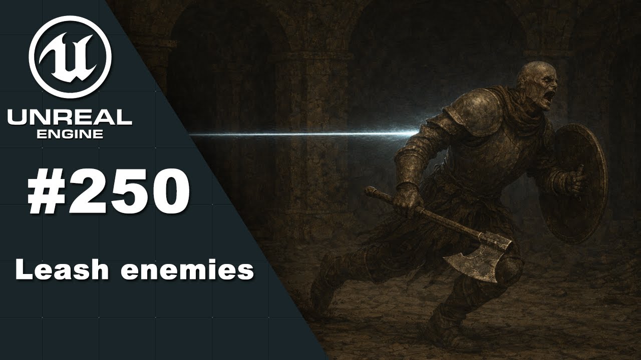RPG Tutorial 250. Leash enemies (Unreal Engine 5) - YouTube