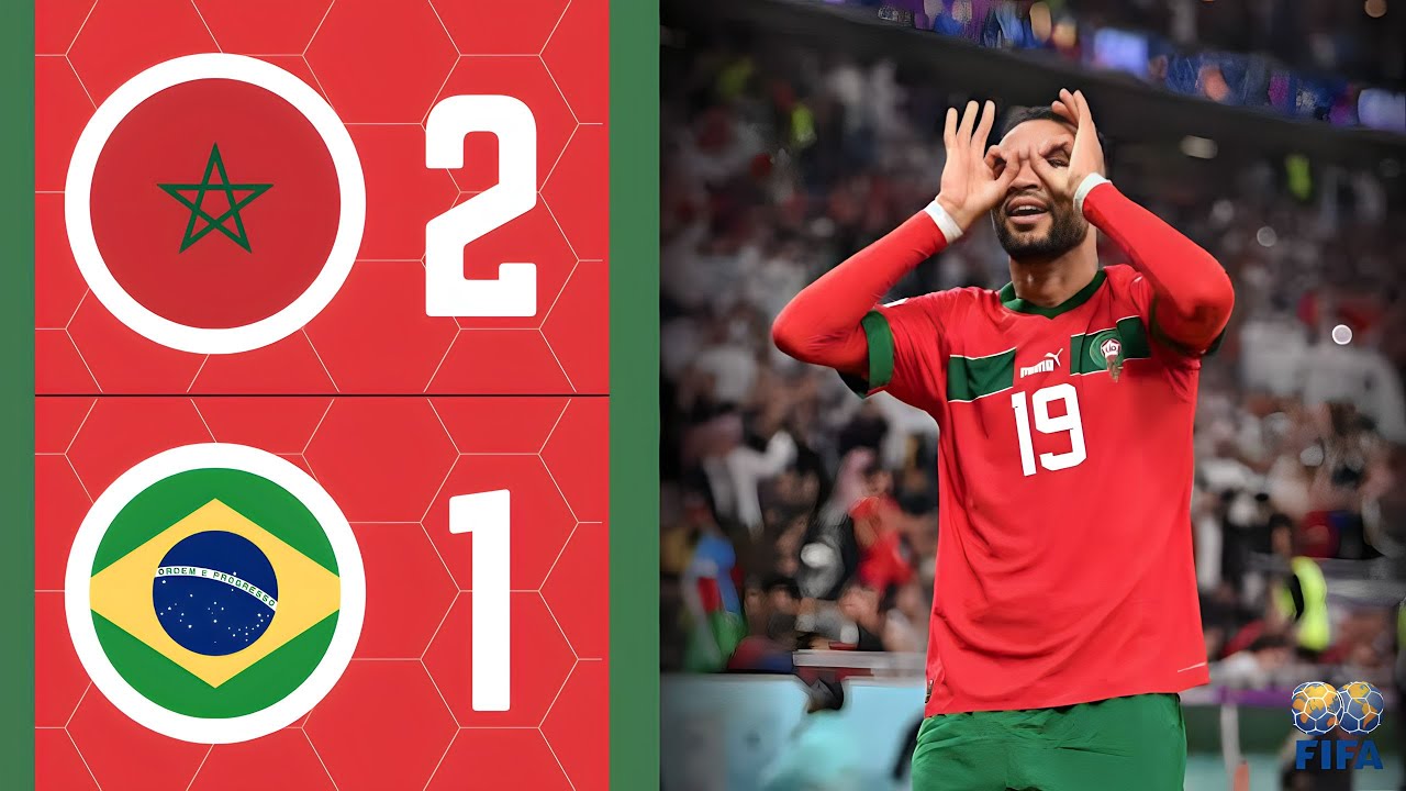 Maroko Vs Brazil - All Goals & Extended Highlights | FIFA Friendly ...
