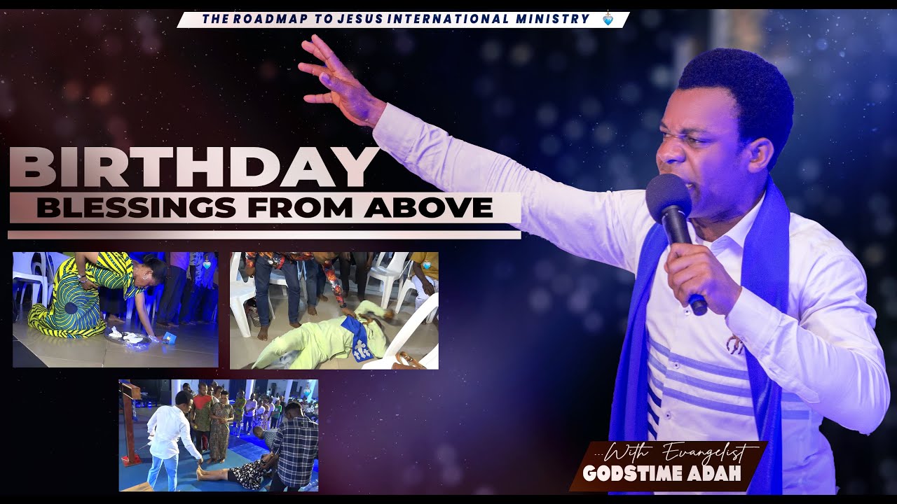 BIRTHDAY BLESSING FROM ABOVE - YouTube