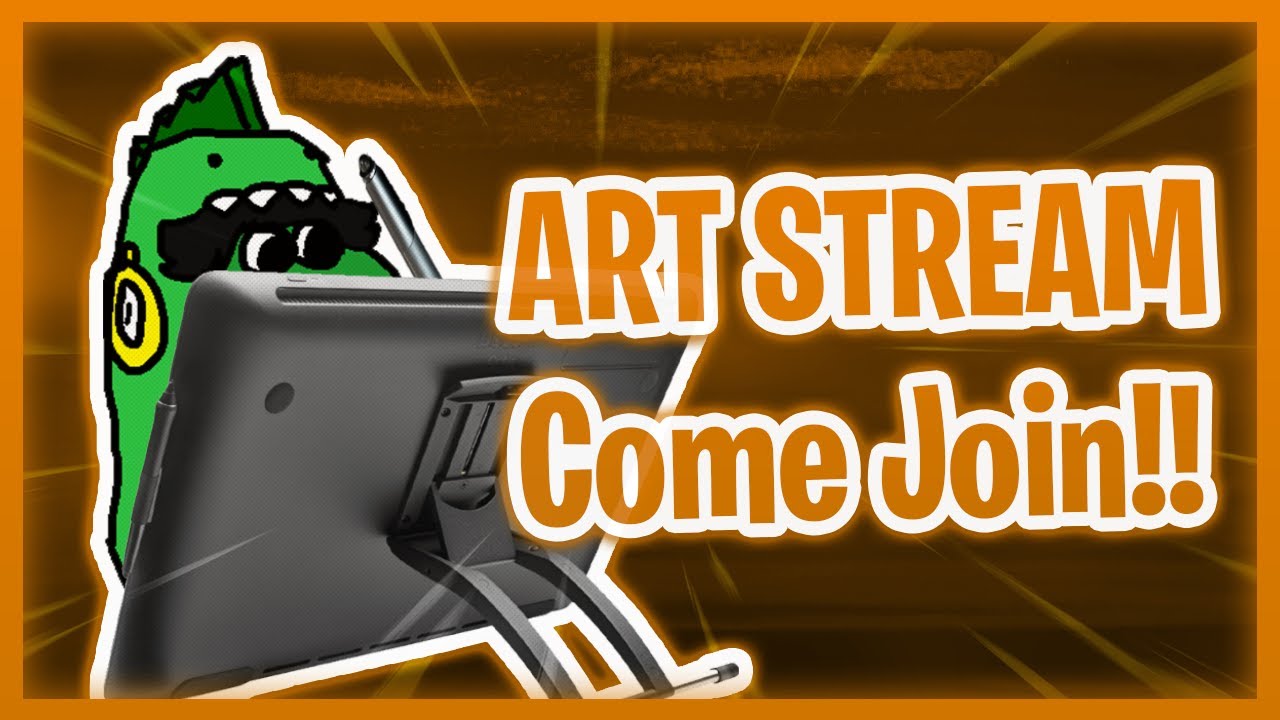 CHILL ART STREAM 45 (Taking Doodle Requests) (COME JOIN!!) - YouTube