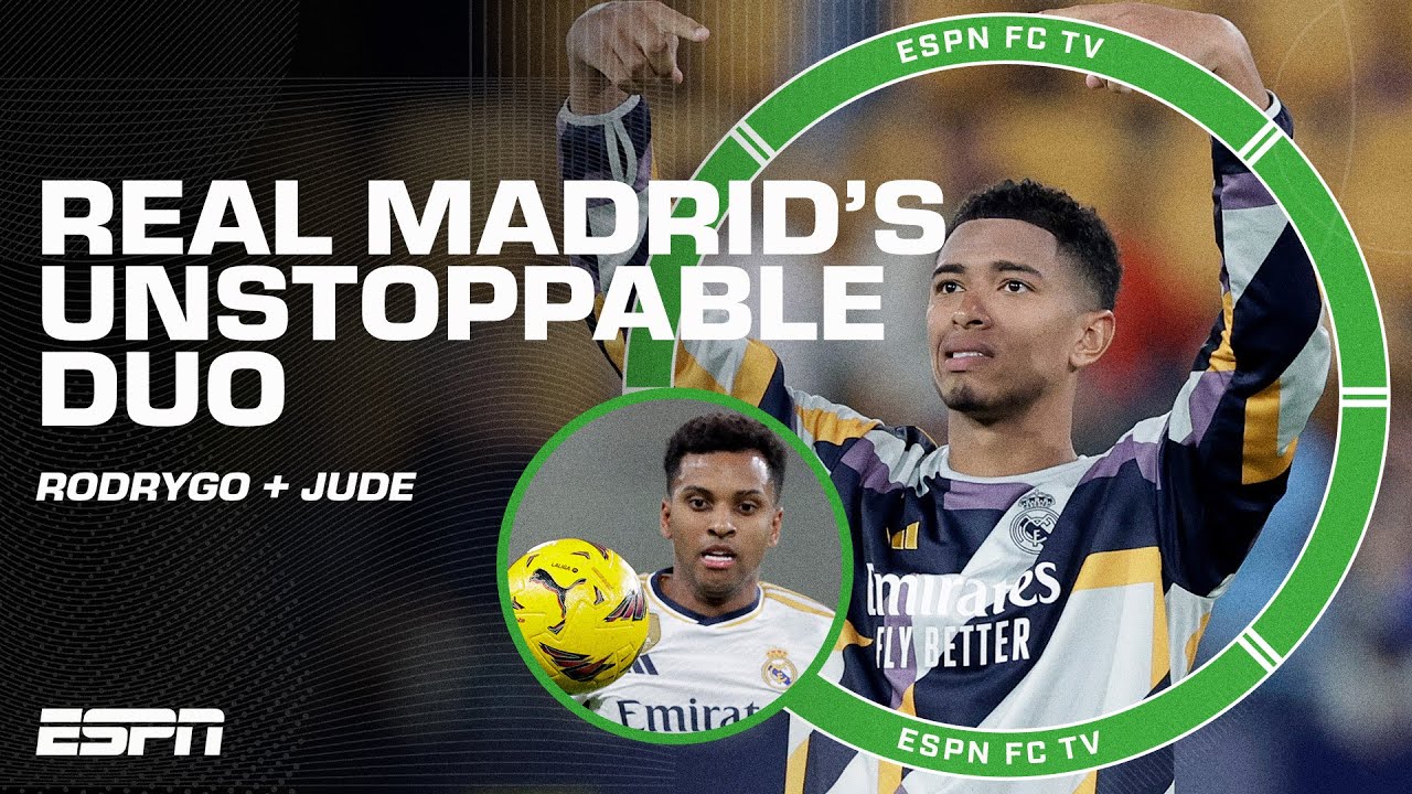 Real Madrid’s UNSTOPPABLE DUO 😱 Rodrygo & Jude Bellingham | ESPN FC ...