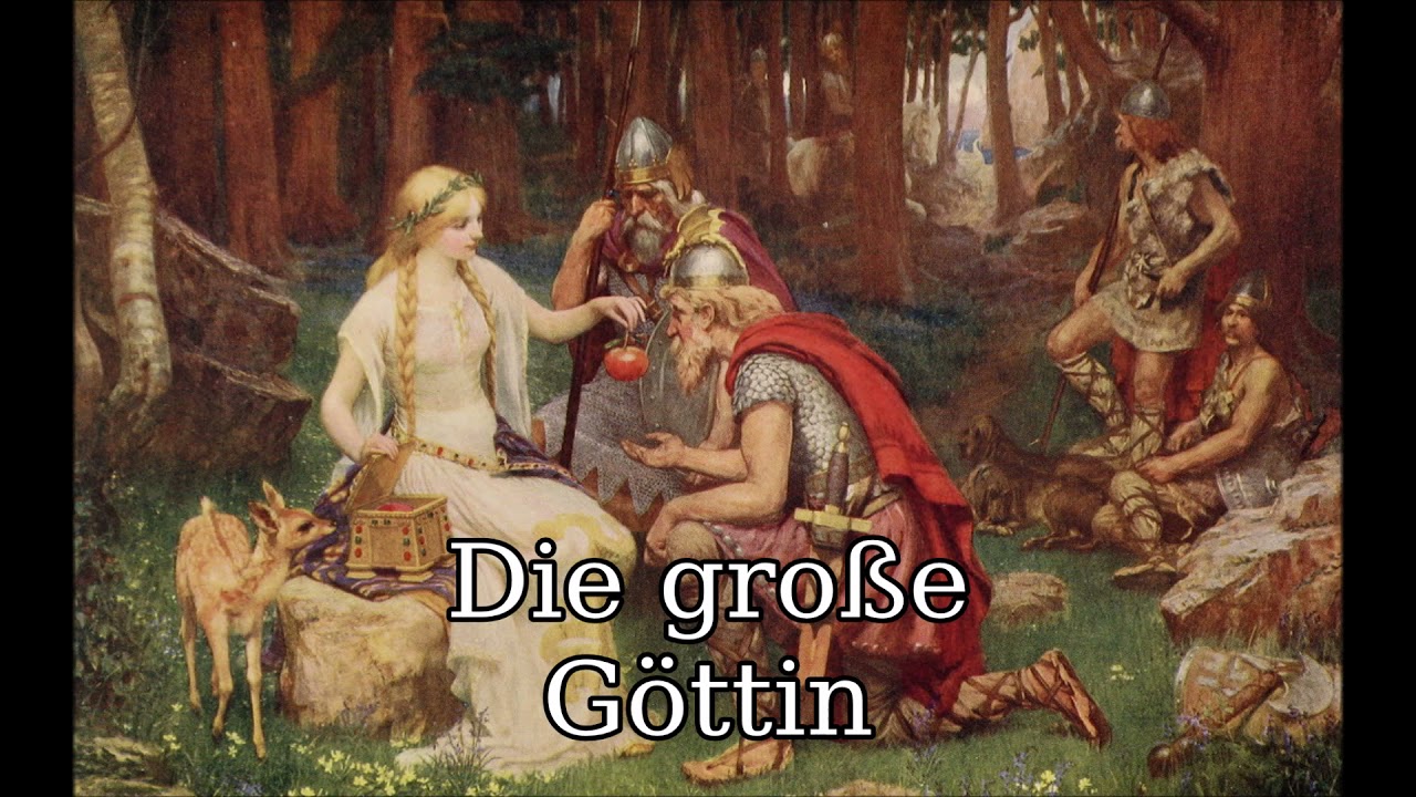 Die große Göttin - German Germanic Mythology Modern Folk Song - YouTube