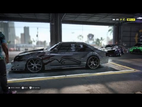 Need for Speed Heat | Mustang Foxbody '90 Wrap - YouTube