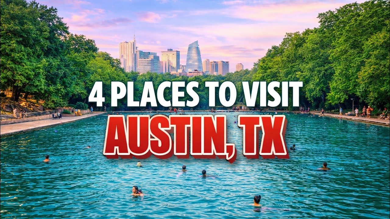 Austin, Texas: 4 Must-See Places in a Day! - YouTube