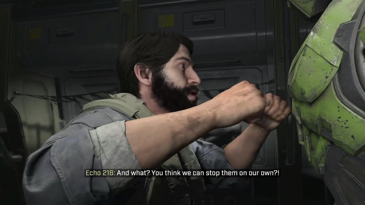 "We Need Help, Not Heroics" - The Pilot Punches Master Chief Scene ...