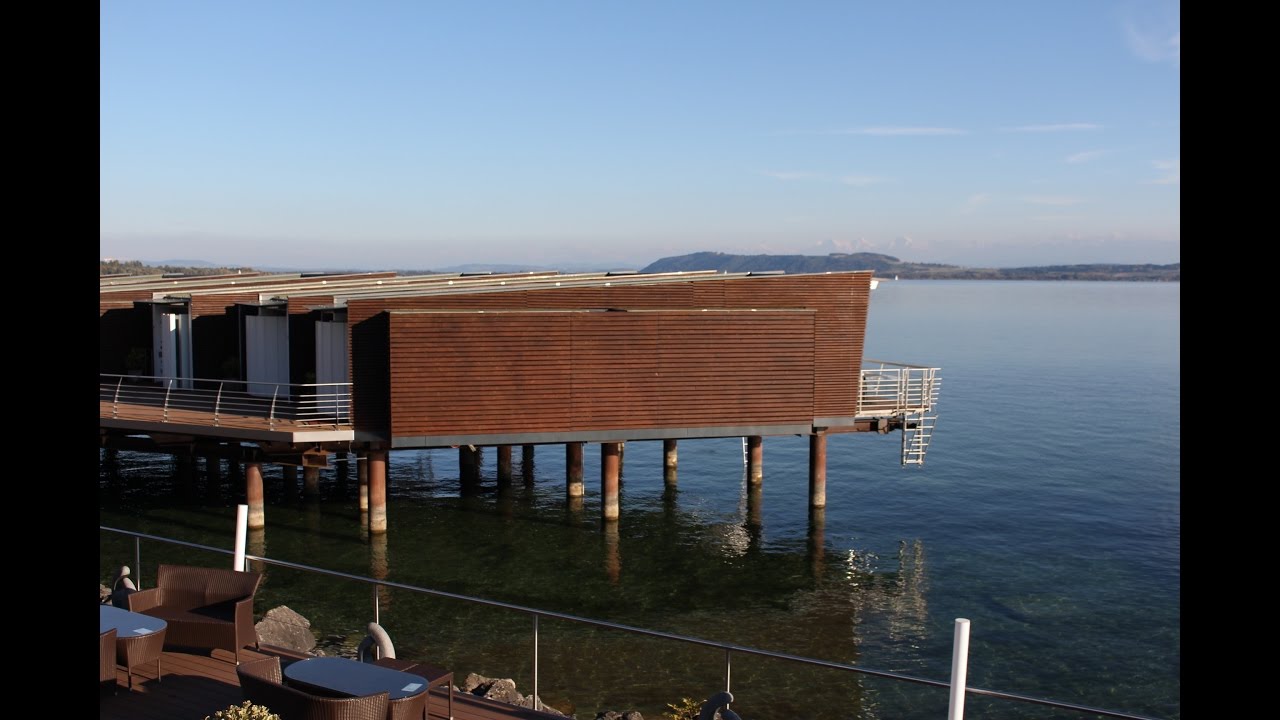 HOTEL VLOG : Hotel Palafitte in Neuchatel Switzerland - YouTube