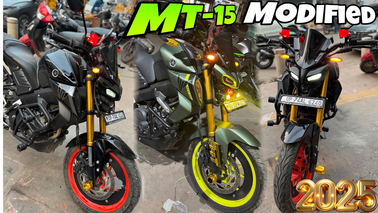 mt15 modified 2025 | mt15 seat modification | mt 15 modified green ...