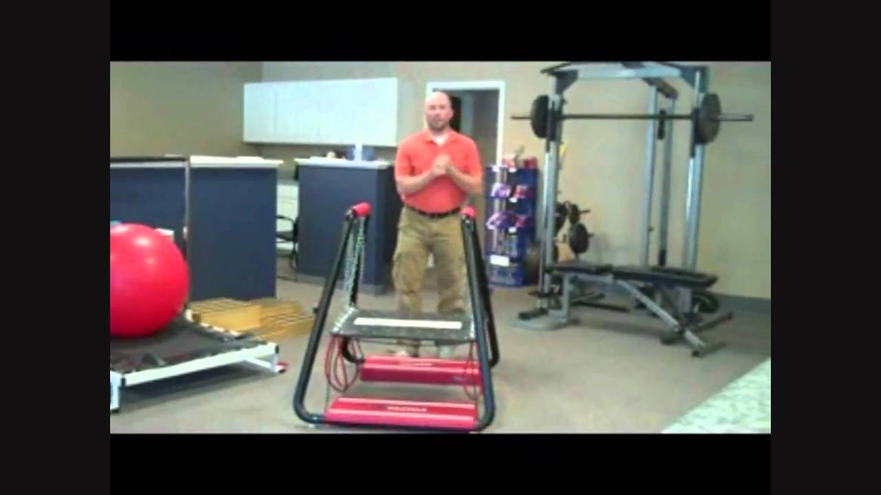 Plyometric Jumping on Shuttle Balance - YouTube