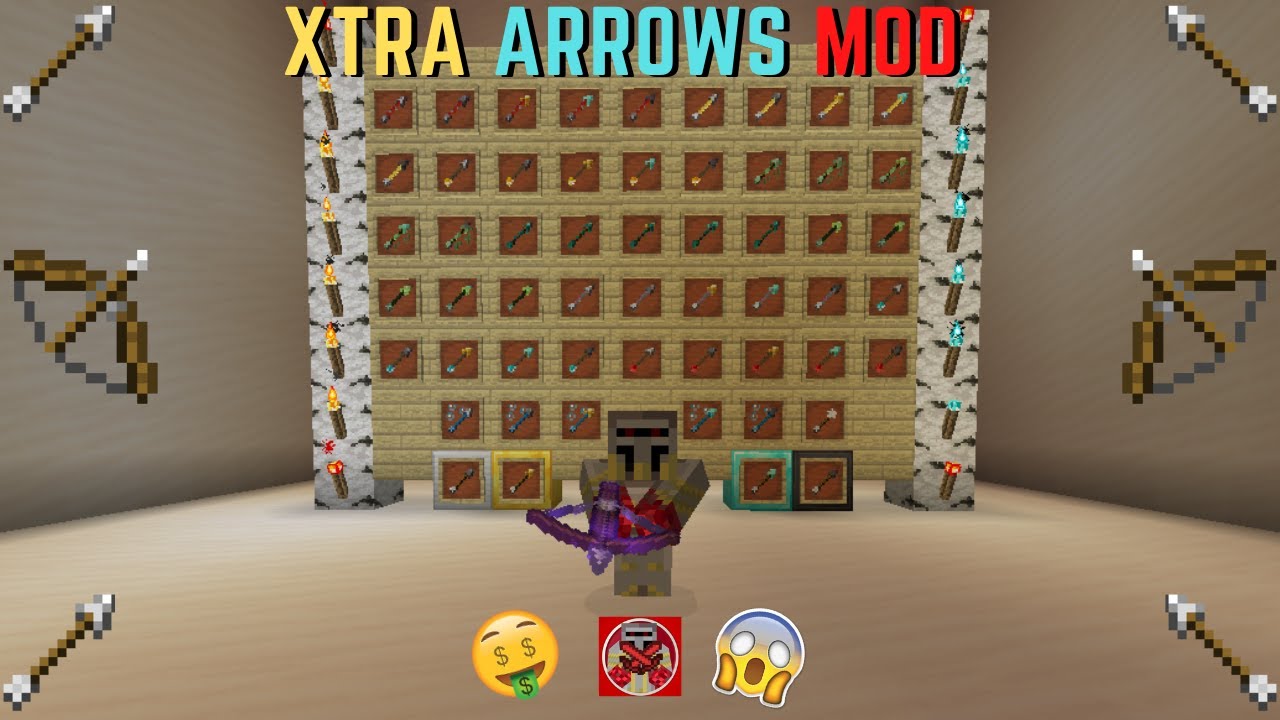 Mod Showcase #50: Xtra Arrows Mod (Minecraft 1.16.5) - YouTube