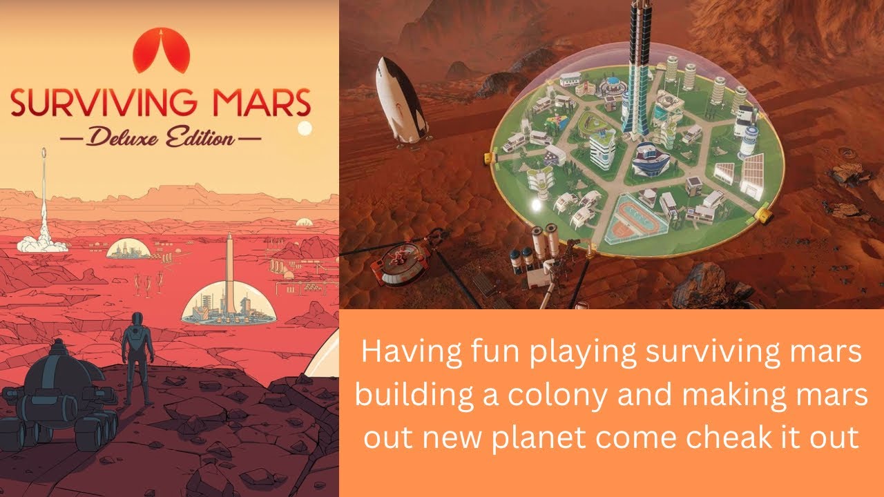 Surviving Mars episode 1 (landing on mars )putting this game back on ...