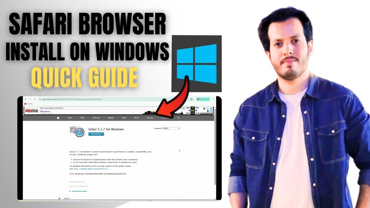 How to Download & Install Safari on Windows 11 or 10 - Step by Step ...