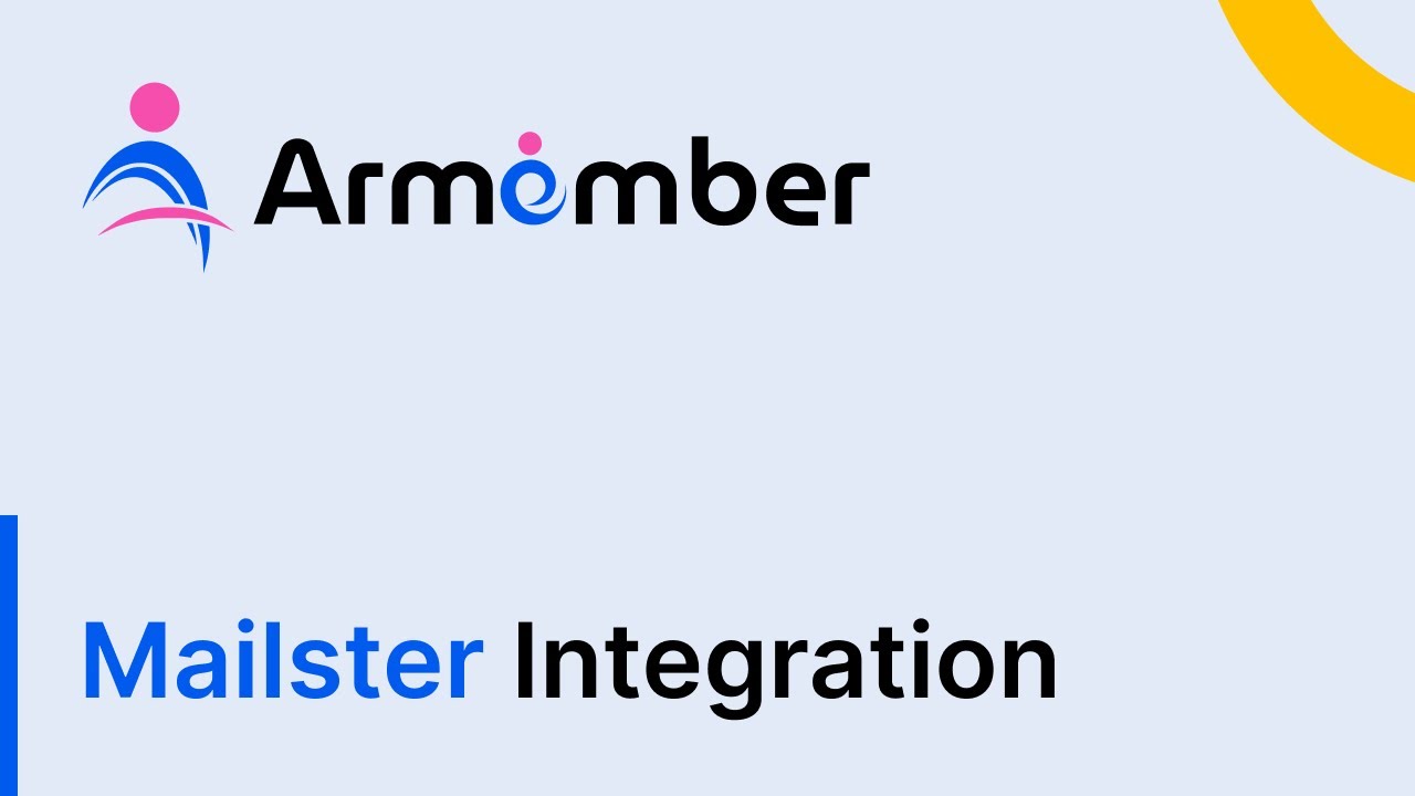 How to Use Mailster Addon for Email Marketing opt in with ARMember Pro Plugin - YouTube