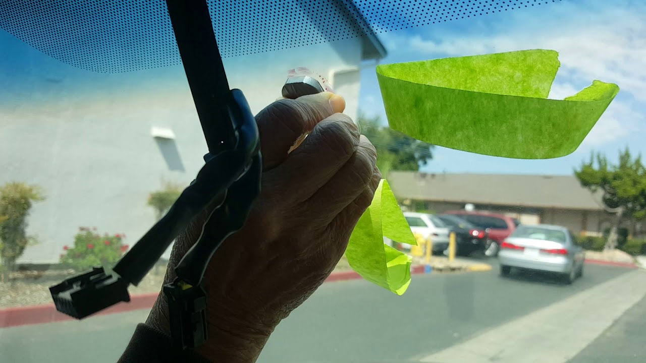 2005 Ford Explorer rear view mirror repail - YouTube