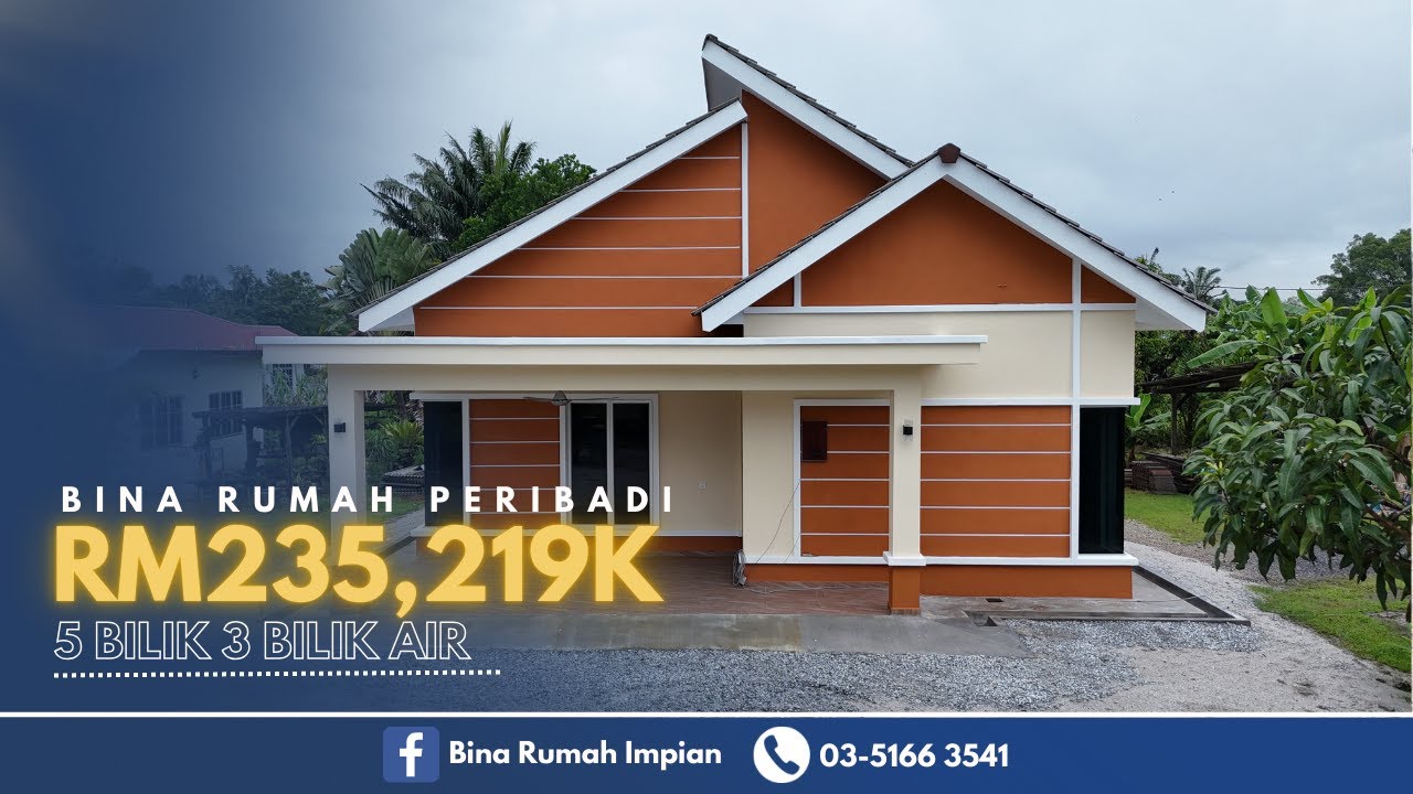 Rumah Design Moden Banglo Pandamaran Klang - YouTube