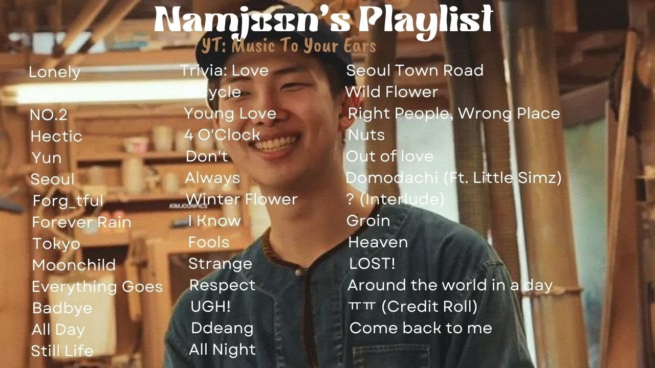 Every RM Songs in One Epic Playlist: The Ultimate Collection pt-2 - YouTube