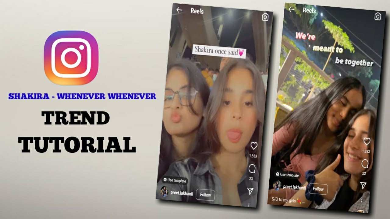 Shakira - Whenever Whenever Trend Tutorial | whenever whenever Shakira ...