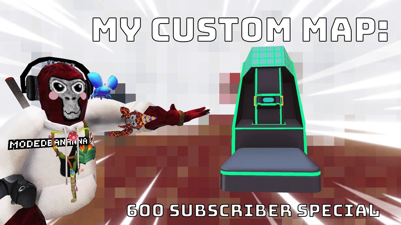 I made a custom gorilla tag map (600 subscriber special) - YouTube