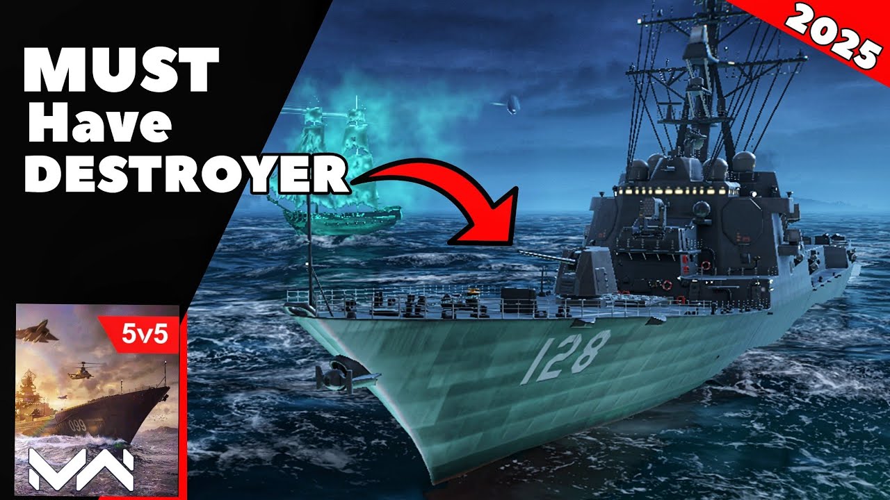 Top 7 MUST HAVE DESTROYER IN MODERN WARSHIP! - YouTube